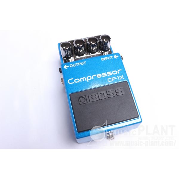 <エフェクター　コンプレッサー>BOSS CP-1X 中古にて入荷です!使用に伴う傷等はございます。付属品はありません。自然な表現力を追求した次世代マルチバンド・コンプレッサー!BOSS CP-1X は、ギタリストの演奏に応じて...