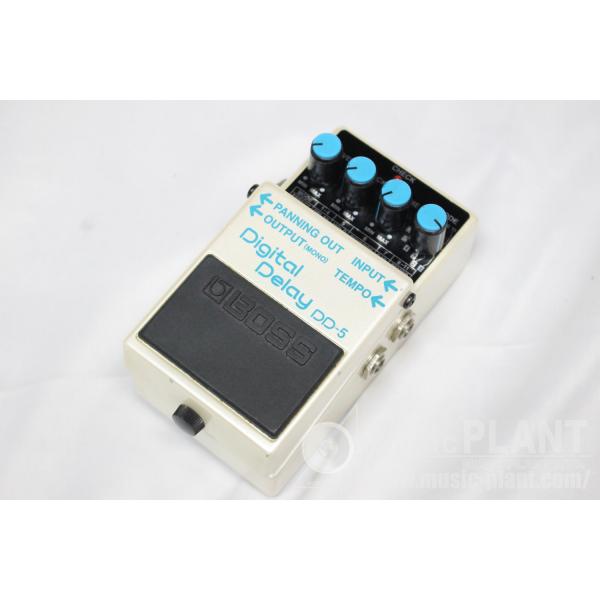 <エフェクター　ディレイ> BOSS DD-5 中古にて入荷です!1998年製、Made in Taiwan!DD-3の上位互換として登場したDD-5。1msから2000msという幅広いディレイタイムに、パンニングアウトを装備し...