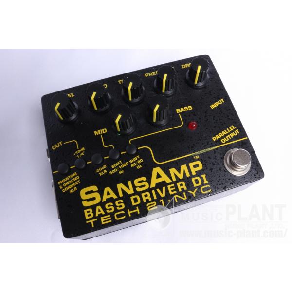 <ベース用エフェクター　プリアンプ>TECH21 SansAmpシリーズ SansAmp BASS DRIVER DI ver.2 中古にて入荷です!使用に伴う傷等はございます。取扱説明書(英語)、スタートガイド(日本語)、箱付...