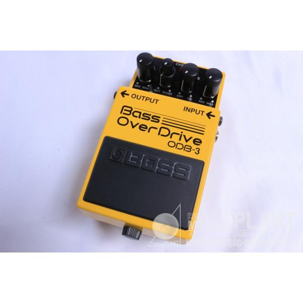 <ベースエフェクター　オーバードライブ> BOSS ODB-3 Bass OverDrive 中古にて入荷です!使用に伴う傷等はございます。取扱説明書、箱付属いたします。ベース・サウンドの芯の太さはそのままに、しっかりと歪むよう...
