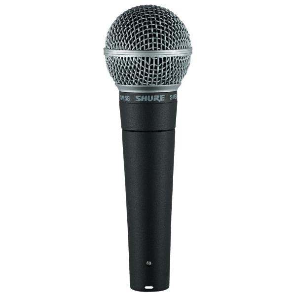 <マイク ダイナミックマイク>もはや定番中の定番のダイナミックマイクです。ボーカル用マイクとしてまず選ぶべきはコレ。もちろん正規品です。ボーカルの力強さを引き出すパワー感溢れるサウンド。大音量や吹かれにも強く、狙った音を確実に収...