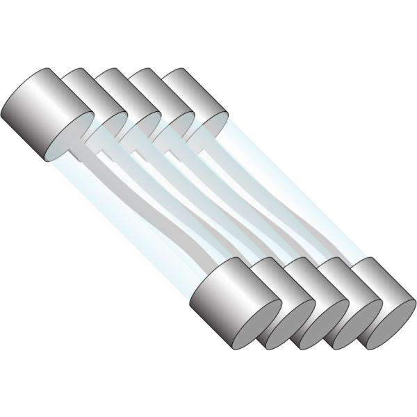 <アンプパーツ　ヒューズ>250V-4A 32mm x6.4mmのスローブロー ヒューズです。ヒューズを交換してもすぐにヒューズが切れるときには回路自体に損傷がある場合がございます。T◯A表記でなく、S◯A,D◯A表記のスローブ...