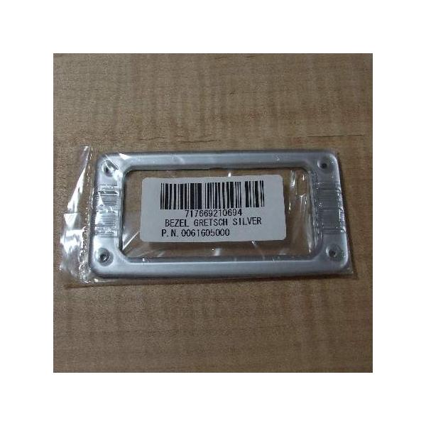 <ギターパーツ　エスカッション>GRETSCH(グレッチ) BEZEL SILVER　GT4081個の価格です。付属品はありません。