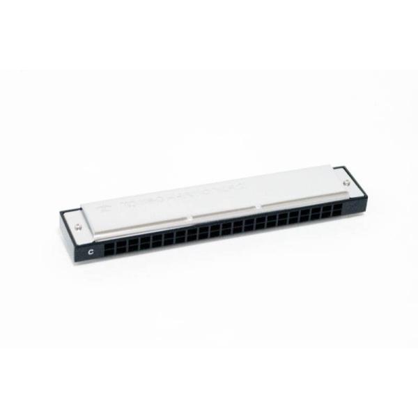 <複音ハーモニカ>初心者からベテランまで幅広い層にご利用頂いている複音ハーモニカです。樹脂製本体を使用し、長時間の演奏にも安定した品質を実現。木製本体に比べても取扱いが容易で、普段の練習用としてはもちろん、ハーモニカ教室用のハー...