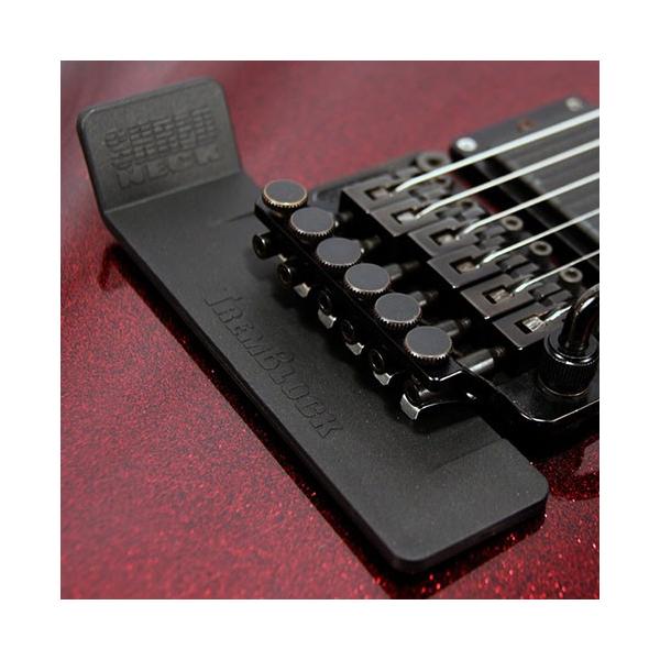 <ギターメンテナンスグッズ>フローティング・ブリッジの弦交換もこれで楽々フローティング・トレモロのギター弦を交換するのは面倒だし難しいもの。そんなときでもシュレッドネックのTremBlockがあれば大丈夫。交換するときにアームを...