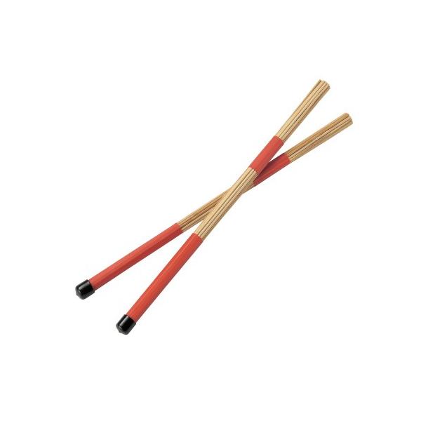 <ドラムスティック　ロッズスティック>アコースティック・ライブには欠かせないロッズ・スティック。ロッズは細いバンブー材を無数に束ねたスティックです。アコースティック・ライブでドラムを使用したいけど音量を抑えたいというドラマーから...