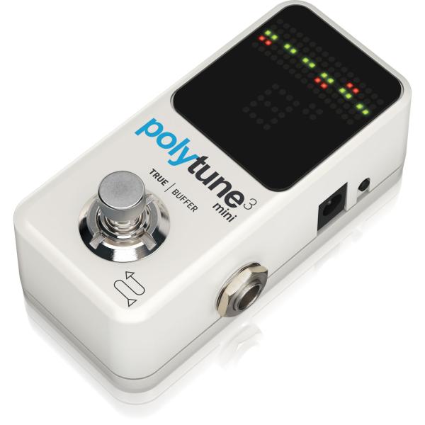 <チューナー> polytuneの輝かしい歴史を継承したPOLYTUNE3 MINIは常時ONモード、高い評価を受けるBONAFIDE BUFFER回路などかつてないほどの多機能をコンパクトな筐体に詰め込みました。トゥルーバイパ...