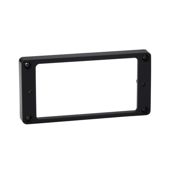 <ギターパーツ　エスカッション>エスカッション（フラット）HBエスカッション、フラット、リア、プラスティック、ブラック ＊レターパックでの発送となります。