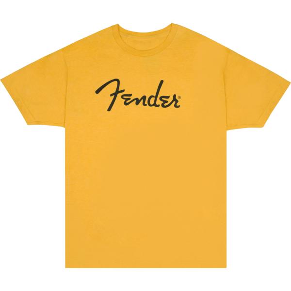 <.Tシャツ> Fenderの有名なギターカラーである''Butterscoth Blonde''のロゴTシャツ。ソフトな肌触りのTシャツにブラックのロゴあしらっています。定価(税込)￥3,300-＊レターパックでの発送となります。