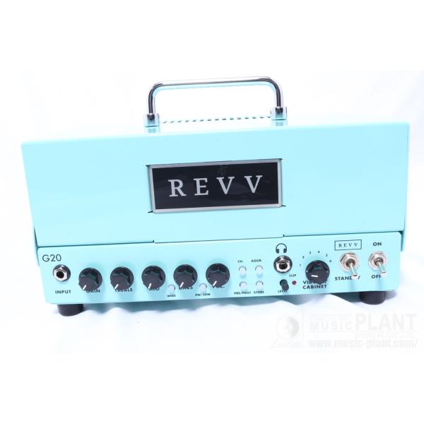 <ギターアンプ　ヘッド>Revv Amplification Lunchbox Amplifiersシリーズ G20 Limited Edition Seafoam Green [OUTLET] アウトレット品入荷です!筐体に歪...