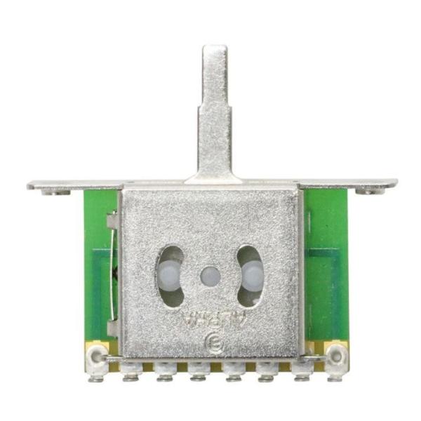 レバースイッチ 3way※ノブ無し。取付ビス付属SCUDパーツは楽器本体への追加加工なしで取り付けができない場合があります。無理な取り付けを行いますとお手持ちの楽器に深刻な損傷を与える可能性がございます。SCUDパーツはリペアショップ、楽器...