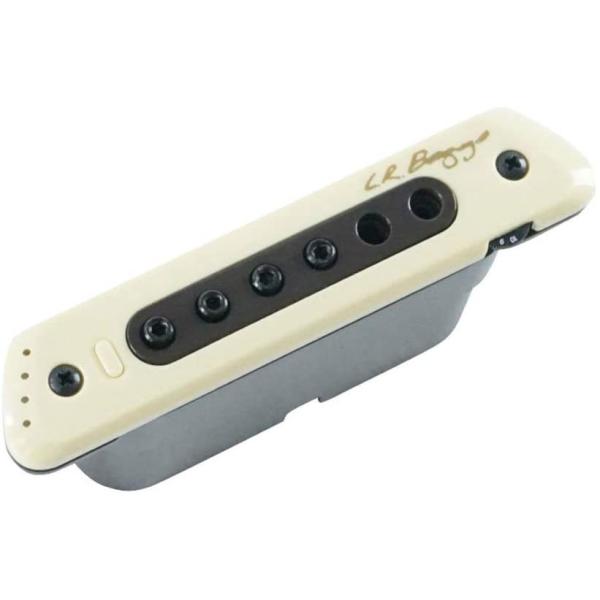 M80はM1と同様のスタッキングハムバッキング構造。上のコイルには各弦用の音量調整のポールピースが付いています。下のコイルは上下左右に自在に動く3D構造。ノイズを抑えるハムバッキング機能に加え、3Dボディセンサーとして、ギターのトップやボデ...