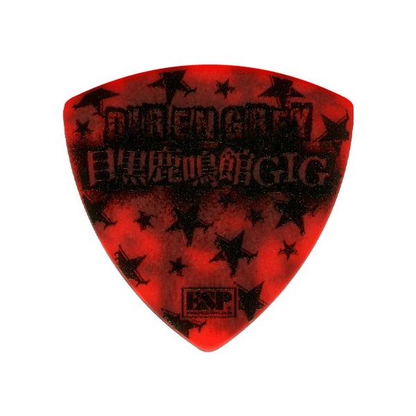 目黒鹿鳴館で収録された最新撮り下ろしライブ映像を、実際のライブ会場で上映しその爆音を体感することができる、DIR EN GREY 爆音上映会「目黒鹿鳴館GIG」の限定ピックを急遽限定生産にて発売することになりました。材質：ポリアセタール厚さ...