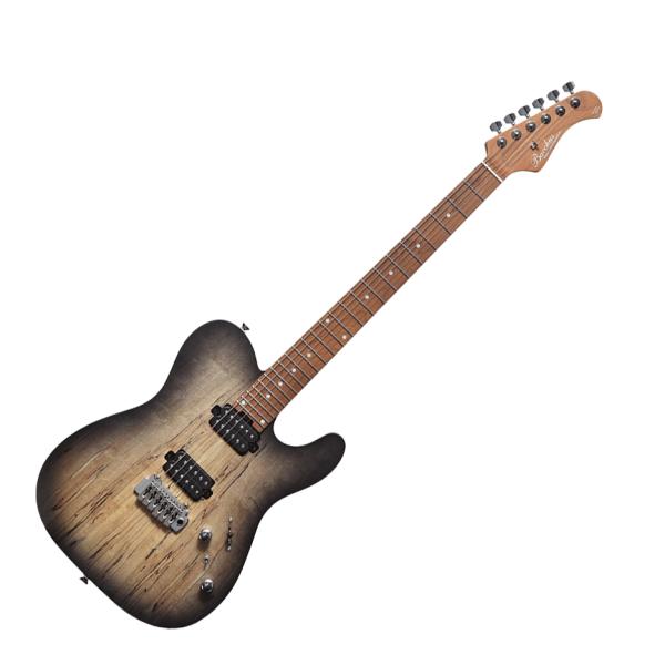★ご購入特典ピック2枚とストラッププレゼント！（特典には限りがございます。）Body Top：Spalted MapleBody：NyatohNeck：Roasted MapleFingerboard：Roasted MapleNut：Gr...