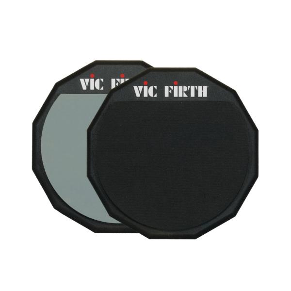 消音性のあるソフトラバーと、音のツブをチェックできるハードラバー裏表が装備されたタイプ。サイズ：6" 表 ソフト / 裏 ハード※スタンド取付不可