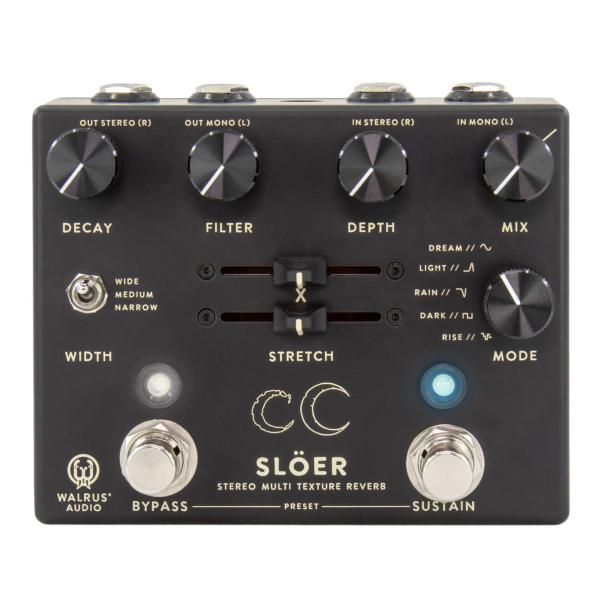 Sloerは幻想的サウンドスケープを生み出すステレオ・マルチ・テキスチャー・リバーブです。大人気アンビエント・リバーブのSl〓をベースに、2つの加えられた 5種類の異なるリバーブアルゴリズムとモジュレーション波形を装備。さらにサンプリングレ...