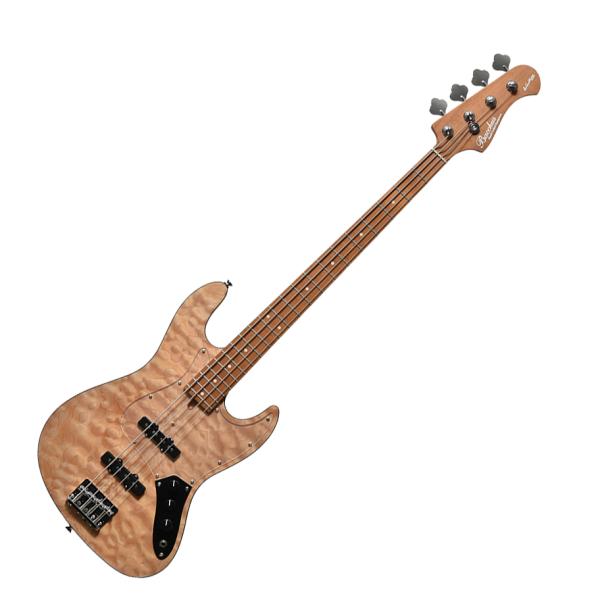 Body Top：Quilted MapleBody：NyatoNeck：Roasted MapleFingerboard：Roasted MapleNut：PPSBridge：JB bridge w/ brass saddleMachin...