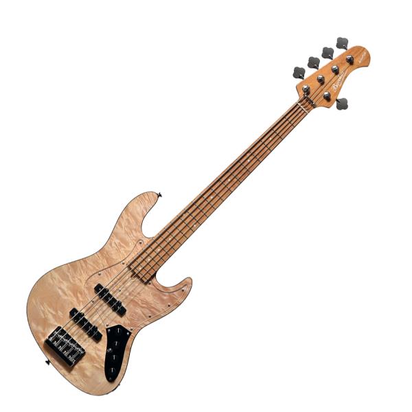 Body Top：Quilted MapleBody：NyatoNeck：Roasted MapleFingerboard：Roasted MapleNut：PPSBridge：JB bridge w/ brass saddleMachin...