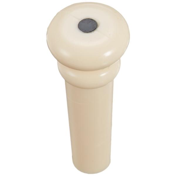 ・アコースティックギター用ストラップピン、プラスティック・カラー:アイボリー/点あり・1pcs＜注意＞SCUDパーツは楽器本体への追加加工なしで取り付けができない場合があります。無理な取り付けを行いますとお手持ちの楽器に深刻な損傷を与える可...