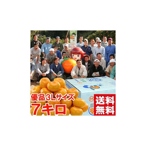 ●商品内容：静岡県産 三ヶ日(みっかび)みかん青島種　優品３Ｌサイズ7kg（40個前後） ●等級について：優品…ハイテクの光センサー選果システムで、最も多く収穫される中心グレードです。もちろん贈答用にもご利用できます♪ ●配送について：ヤマ...