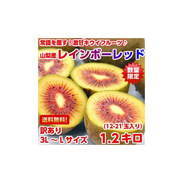 ■商品内容：山梨県産 訳ありレインボーレッド3L〜Lサイズ1.2kg（12〜21個入） ※4-7個入3パックの形態となります。■送料について：送料無料（北海道・沖縄は別途1,000円）■配送期間：10月6日前後〜10月24日頃まで ----...