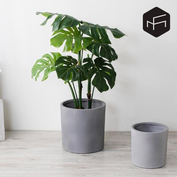 鉢カバー（プランター・ポット）-----------------Round 32 <ラウンド>Pot Cover / Musou Furniture- Size外寸 / 約Φ33 H33（cm）内寸 / 約Φ29.5 H31（c...