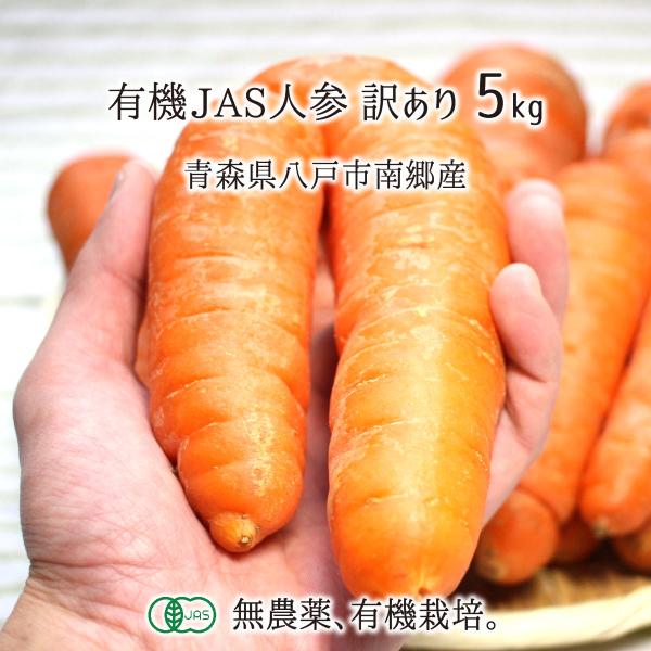 ※スマホのお客様、下記[もっと見る]より詳細ご覧下さい。■ 名称 ： 有機JAS人参 生 訳あり■ 内容量 ： 約5kg■ 生産者 ： 南風農園■ 生産地 ： 青森県八戸市南郷■ 保存方法 ： 冷蔵保存、10℃以下で保存下さい。高温多湿に弱...