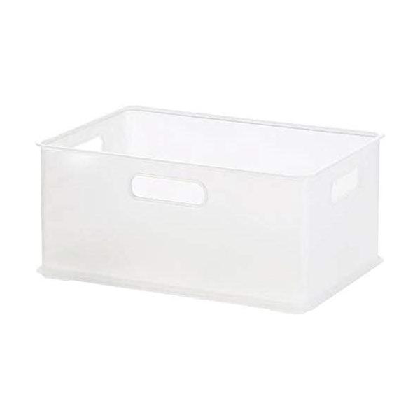 すっきりとしたフォルムで、どんなお部屋にもなじみます。どの方向からも取り出しやすい取っ手つき。フタなしでも積み重ねできます。キャスターをつけて、ワゴンのようにも使用できます。S・SDサイズを除く安心の日本製。