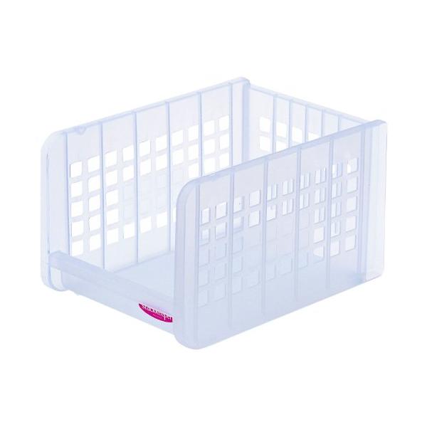 26x36x22 cmポリプロピレンクリア組み合わせ次第で自由自在な整理整頓。 WLとスタッキング可能。 有効内寸22.4x31.7x19.9 cm