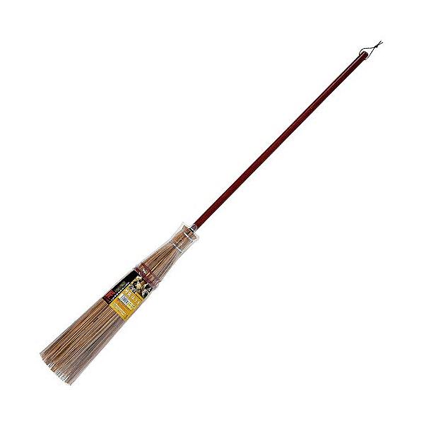 サイズ:幅/約20cm、全長/約126cm重量:約630g材質:穂/ヤシの葉脈、柄/木塗装柄原産国:インドネシア落ち葉や小石だけ掃ける