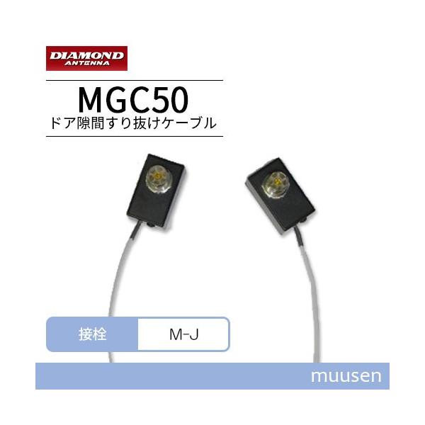 メーカー：DAIAMOND ANTENNA（第一電波工業）品　　名：窓・ドア隙間すり抜けケーブルセット型　　番：MGC50●ケーブル長：約50cm●重量：102g●周波数:DC〜1500MHz●耐入力:HF〜50MHz 150W(SSB)/...