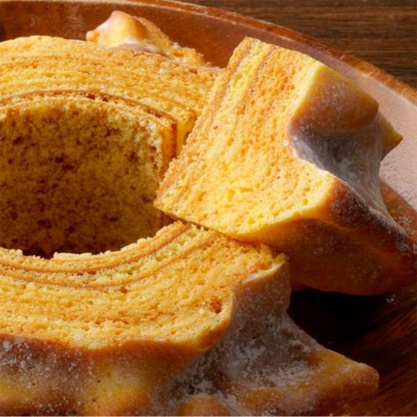 【静岡静岡市】【あいネット】ハードバウムクーヘン アーモンドの風味と食感が病みつき   1本1本手作業で焼き上げた、外はモチッと中はしっとりしたアーモンドの香が引き立つハードタイプのバウムクーヘンです。●直径約13.5ｃｍ 高さ4ｃｍ●賞味...