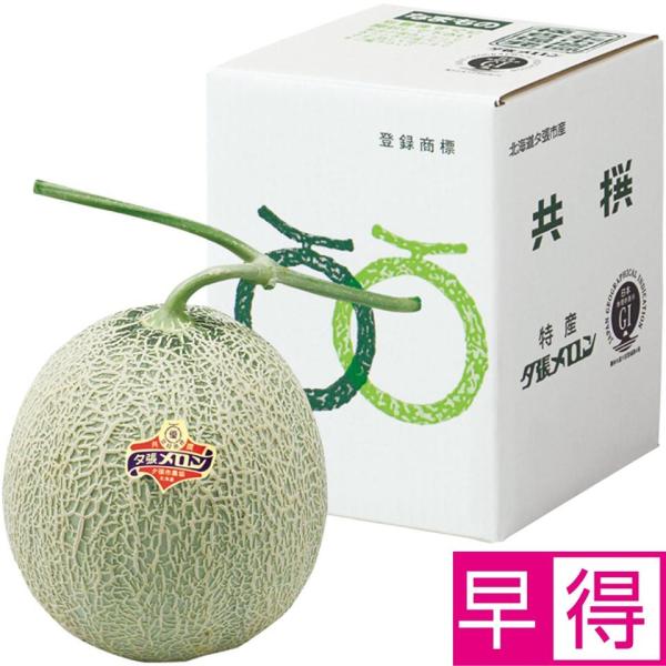 【早得予約は5/20(水) 15時まで】※早得期間終了後は、本体価格3,9000円(税込4,212円)となります。１個１個、愛情込めて生産される夕張メロン。とろける食感と香りをお楽しみください。●商品詳細優品、２Ｌサイズ、１個（１．５ｋｇ以...