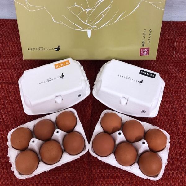 【静岡焼津】特撰富士の名月＆放し飼いたまご  富士山麓朝霧高原の旨みに特化した卵とナチュラルな卵      特撰富士の名月6個入(フリーサイズ)×2パック放し飼いたまご6個入(フリーサイズ)×2パック●特撰富士の名月：富士山のもたらす「山の...