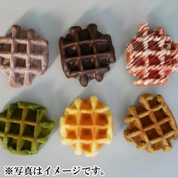 内容・サイズワッフル6個入りセットサイズ：約10cm×10cmフレーバーオリジナルクッキー、ダブルショコラ、アールグレイ、大納言抹茶、ストロベリー、チョコレート※原材料の入荷次第で予告なくフレーバーを変更する場合がございます。※フレーバーの...