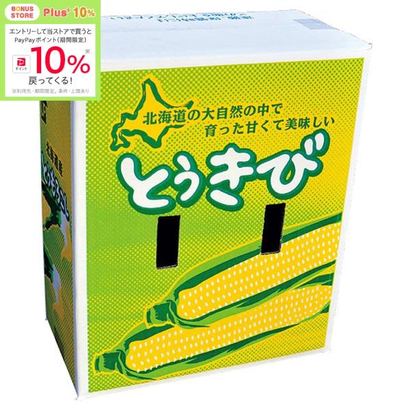 【ご予約は8/5(水) 15時まで】　北海道の旬をご家庭で。昼夜の寒暖差で甘さたっぷり蓄えたとうもろこしを黄白2色セットでお届けします。●商品詳細白色2Ｌサイズ5本（1本340ｇ以上）、黄色Ｌサイズ5本（1本340ｇ以上）●原料原産地：北海...