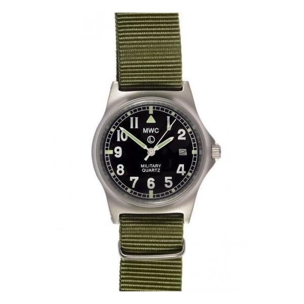 G10LM/OGG10LM デート　モデル　NATO (オリーブグリーン）クォーツMWC時計通販 海外正規品 送料無料 メーカー保証 修理対応 スイス 軍用時計 ミリタリーウォッチカンパニー 無料プレゼント梱包 返品保証（未使用４８時間以内...
