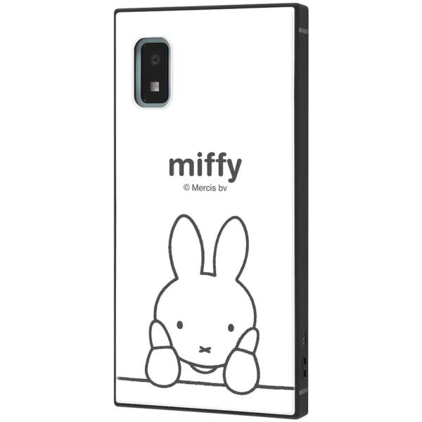 個性的な四角いフォルムと、衝撃に強いTPU素材の側面、薄くて軽く透明度の高いPCパネル を背面にセットした AQUOS wish 用 耐衝撃ケース KAKUハイブリッド。端末側面保護、衝撃吸収エアクッション付。