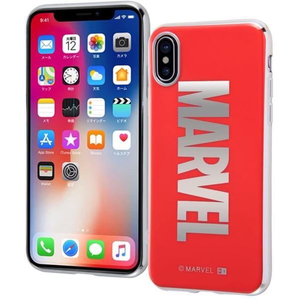 対応端末 : iPhone Xs / iPhone X製品シリーズ : マーベル ロゴ/ TPUソフトケース メタリックカラー : マーベルロゴメタリックカラーが映える、存在感あるデザイン! 衝撃をやわらげる! 液晶の縁までしっかりガード側...