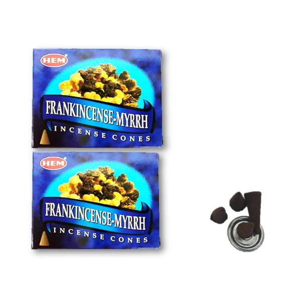 ★フランキンセンスミルラ★ フランキンセンス（乳香）とミルラは古代エジプトでは神に捧げるための神聖な香として用いられていた。 神に捧げるための香という点は古代のユダヤ人たちにも受け継がれており、 聖書にも神に捧げる香の調合の記載があります。...