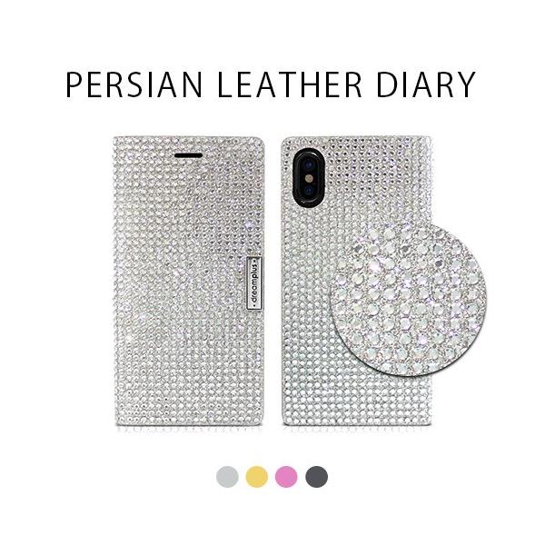 最後1点【訳あり アウトレット】iPhone XS / X ケース iPhone XS Max ケース iPhone XR ケースDreamPlus Persian Leather Diary 手帳型 （ドリームプラス ペルシャンレザーダイ...