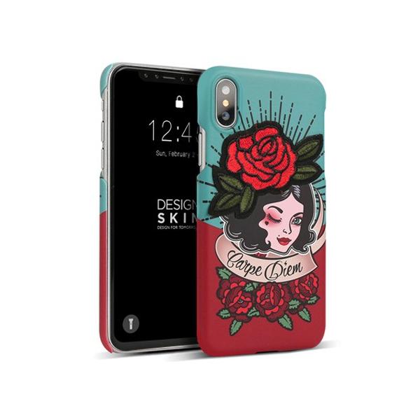 スマホケース おしゃれ かわいい 人気 アイホンケース<br><br>立体感あるワッペンがお洒落でユニーク！<br><br>・立体感あるワッペン付きのユニークなデザイン・取り外し簡単<b...