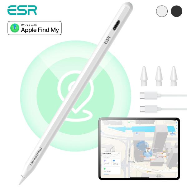 ESR iPad / iPad Pro / iPad Air / iPad mini 対応 Geo デジタルペンシル アイパッド用ペンシル アイパッド対応タッチペン iPad タッチペン アップルペンシル替え apple pencil交換