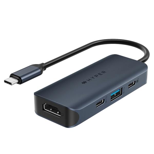 HyperDrive Next 4 Port USB-C ハブ c-type hub パススルー HDMI 100W USB-A PD USB 3.2 macbookハブ 拡張ハブ 4ポート typec ハイパー NEXTシリーズ HYPER++