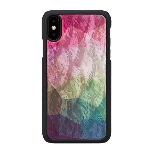 iPhone XS Max 天然貝 ケース ikins Water flower（アイキンス ウォーターフラワー）アイフォン カバー