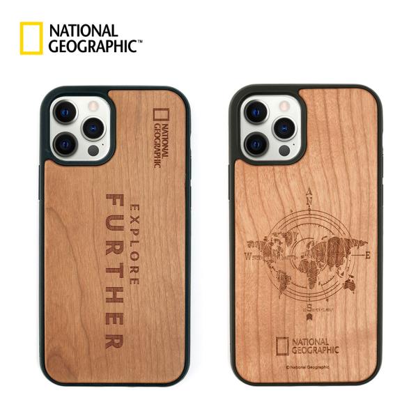 【発売日：2020年10月23日】[公式ライセンス品] iPhone 12 カバー iPhone 12 mini ケース 木製 iPhone 12 Pro / 12 ケース Nature Wood Carving Case ハイブリッド 二...