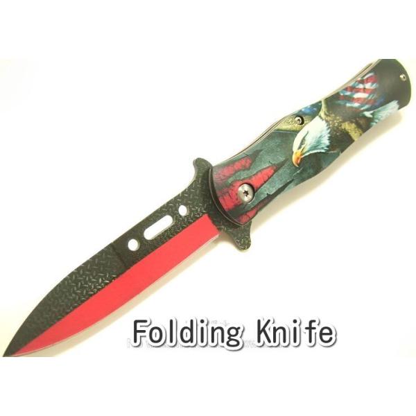 装飾品にもなる、魅力的なデザインです、特別な一品如何でしょう！鮮やかなカラー高級感のある美しい造りの折り畳みナイフです。<BR>アウトドアでの焚き火やバーベキュー、釣りなどでで手軽に使える折り畳みナイフです。刃にはロック機構が付...