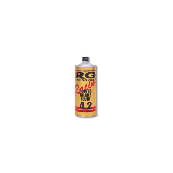 品番: RGP-4210.品名: パワーブレーキフルード4.2 (Power Brake Fluid).容量: 1000ml.メーカー: レーシングギア[製品仕様]名称: 自動車用 非鉱油系ブレーキ液.成分: グリコールエーテル系とそのホウ...