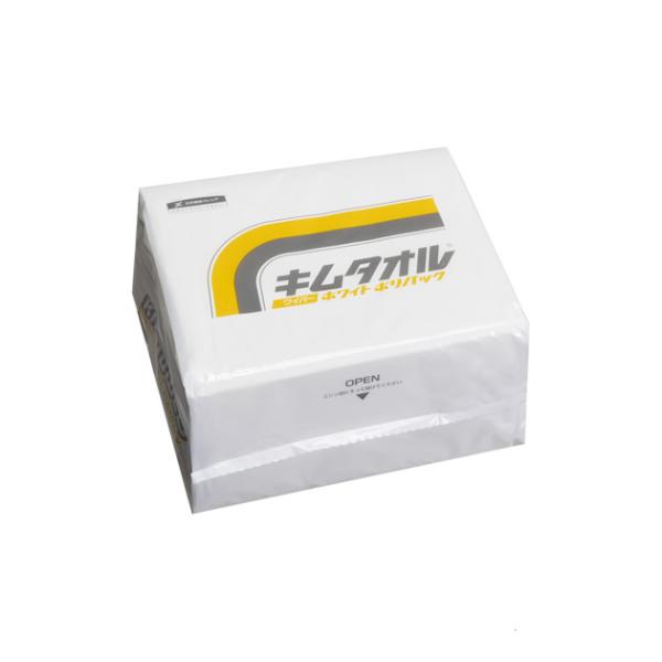 ・ キムタオル ホワイト ポリパック ・ メーカー:日本製紙クレシア.・ 品番:61032.・ 枚数:4プライ×50枚.・ シートサイズ:380×330mm.・ 素材:パルプ.・ ポリパック入りで衛生的。・ 多量な水や油の拭き取りに適した紙...