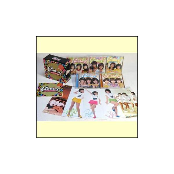 【商品内容】■CD5枚組■ブックレットあの衝撃的な解散から30年、そしてデビュー35周年を迎えるキャンディーズの記念企画！日本のポップス史に永遠に残る伝説のグループ・キャンディーズの魅力をCD5枚にコンパイルした全96曲収録の豪華決定版。デ...